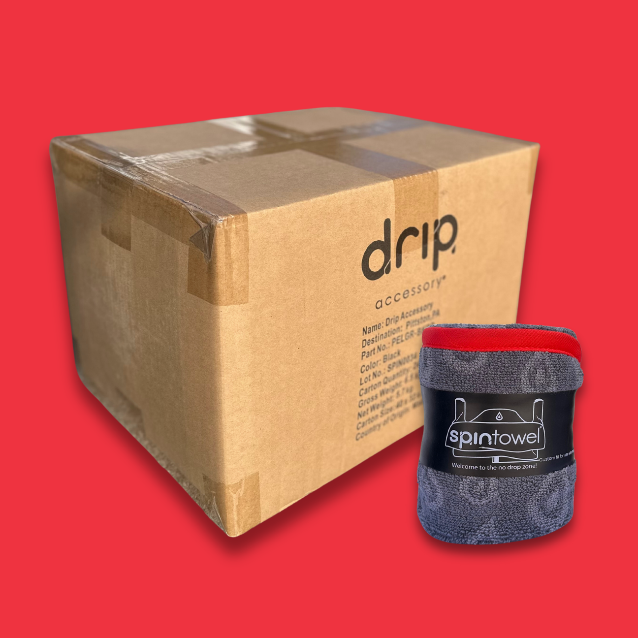 Case of The Original Spintowel (24 count box) – Drip Accessory